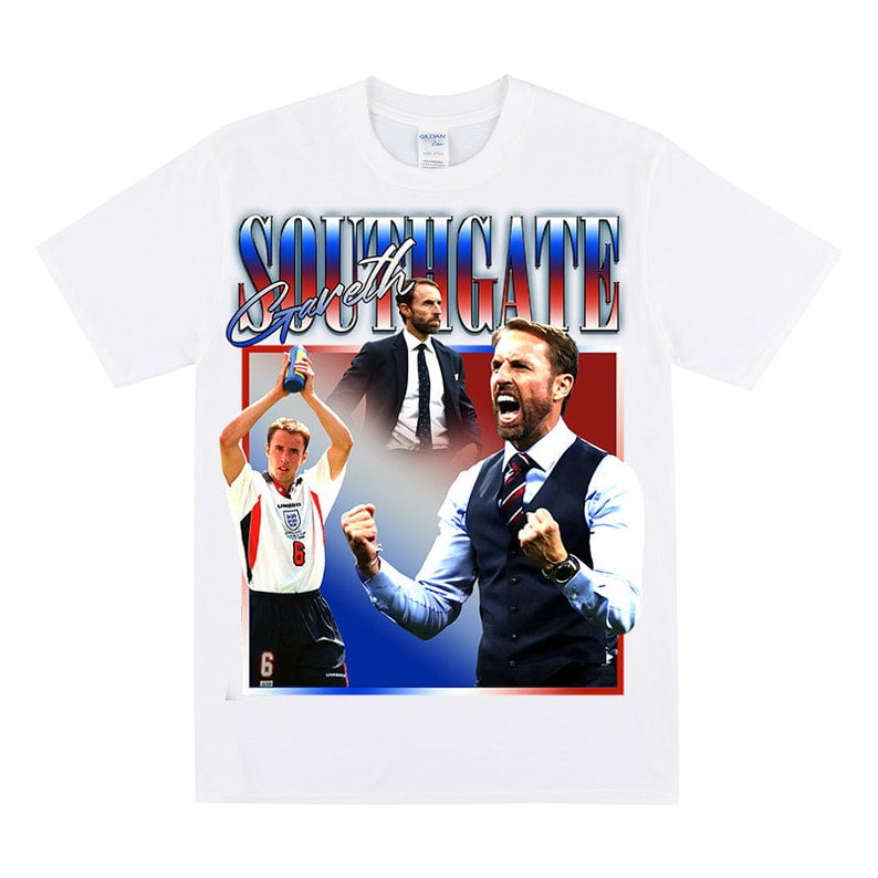 GARETH SOUTHGATE Homage T-shirt, Football Shirt, Gareth Southgate ...
