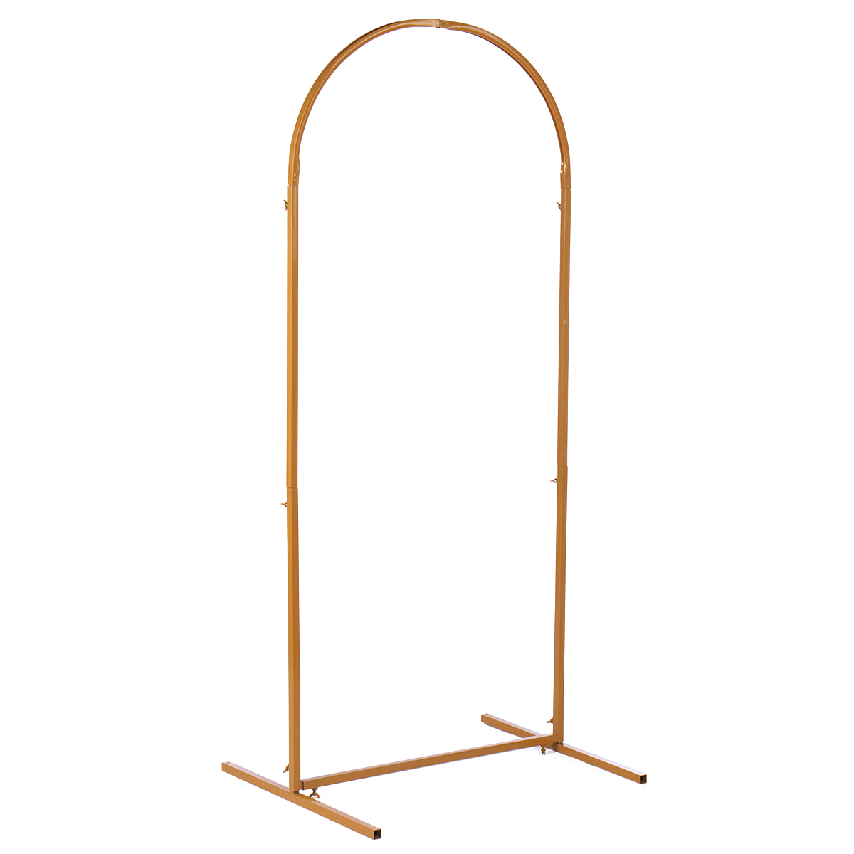 Garfans Wedding Arch 6.56ft Gold Iron Arbor, Durable Metal Stand for ...