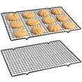 GARITIN Cooling Rack for Baking 2-Pack, 10" x 15" Grid Wire Rack ...