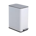 GARITIN GARITIN Step On Trash Can with Foot Pedal, Durable Stainless ...