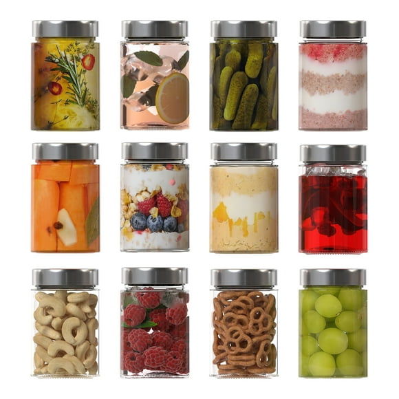 Wide Mouth Mason Jars