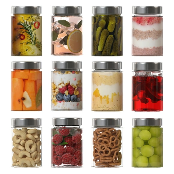 Pint Jars with Lids