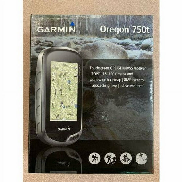 GARMIN Oregon 750t Touchscreen GPS/GLONASS Navigation Receiver ...