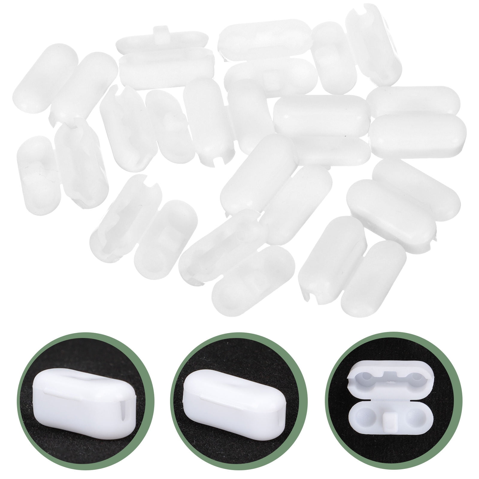 GARVALON 100Pcs Chain Cord Connector Clip for Vertical Roman Rollers ...