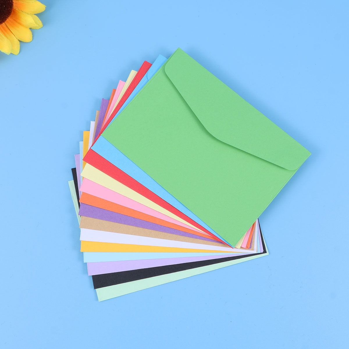 GARVALON 140Pack Photo Letter Envelopes Assorted Color Mini Size ...