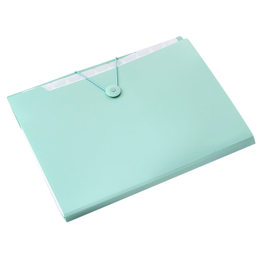 GARVALON 1Pack Plastic File Folder With Snap Closure For Professional ...
