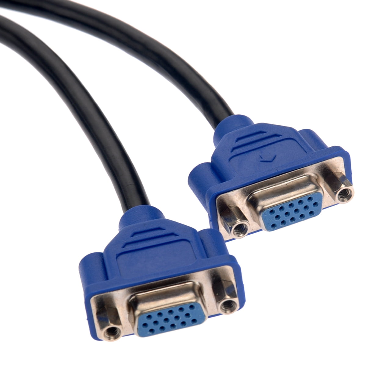 GARVALON 1Set 59 59Pin Male to Dual Vga Female Y Splitter Adapter Cable ...