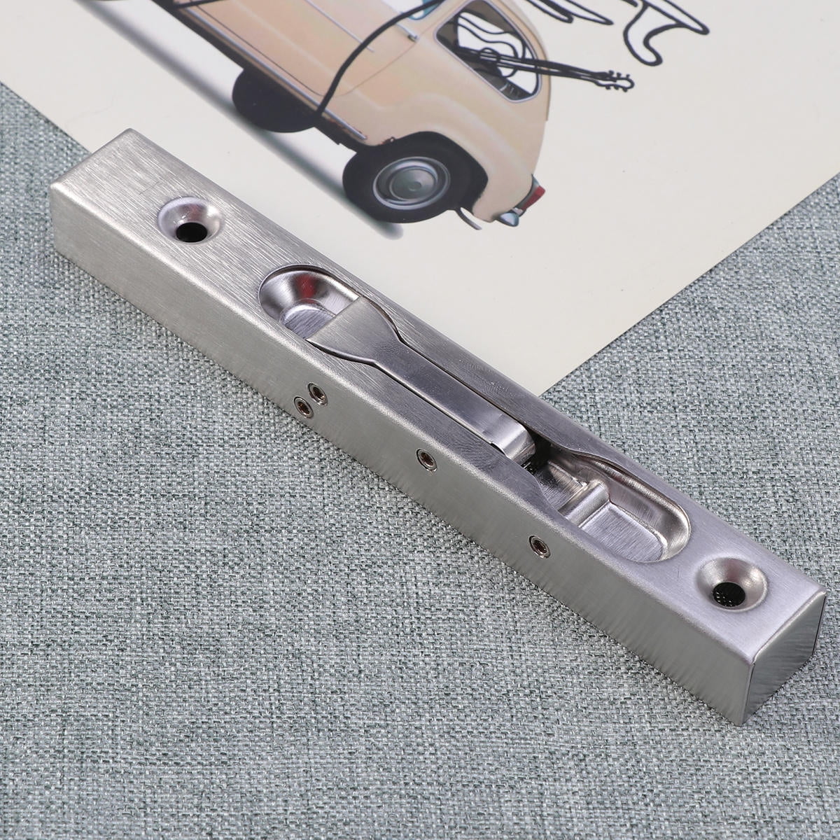 GARVALON 1Set Stainless Steel Flat Head Door Latch for Interior Home ...