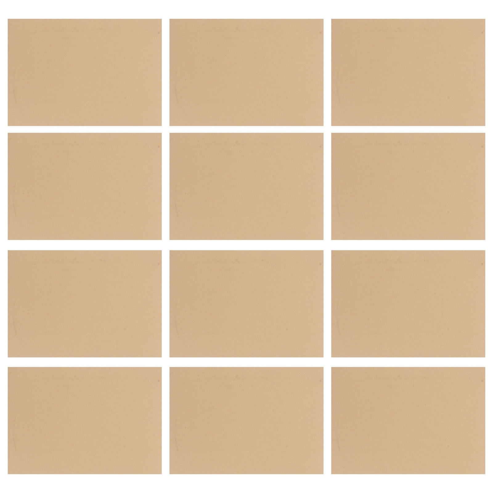 GARVALON 22Set Kraft Wrapping Paper for Classrooms 30*21cm Light Brown ...