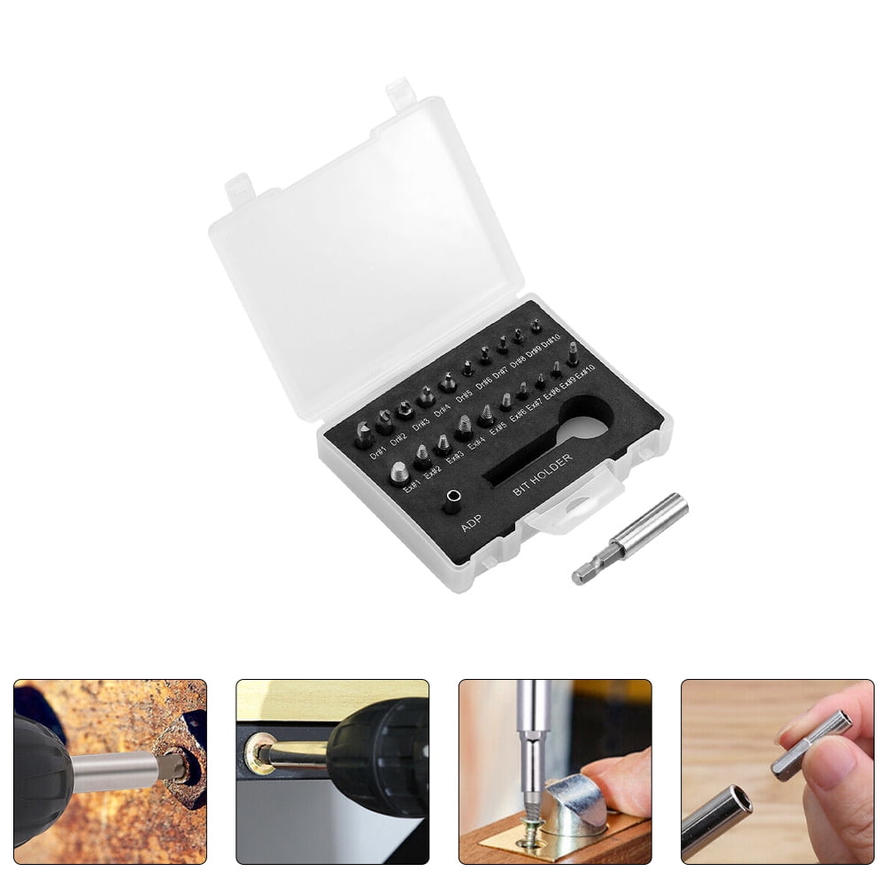GARVALON 22Set Screw Extractor Damaged Screw Removal Tool High Speed ...