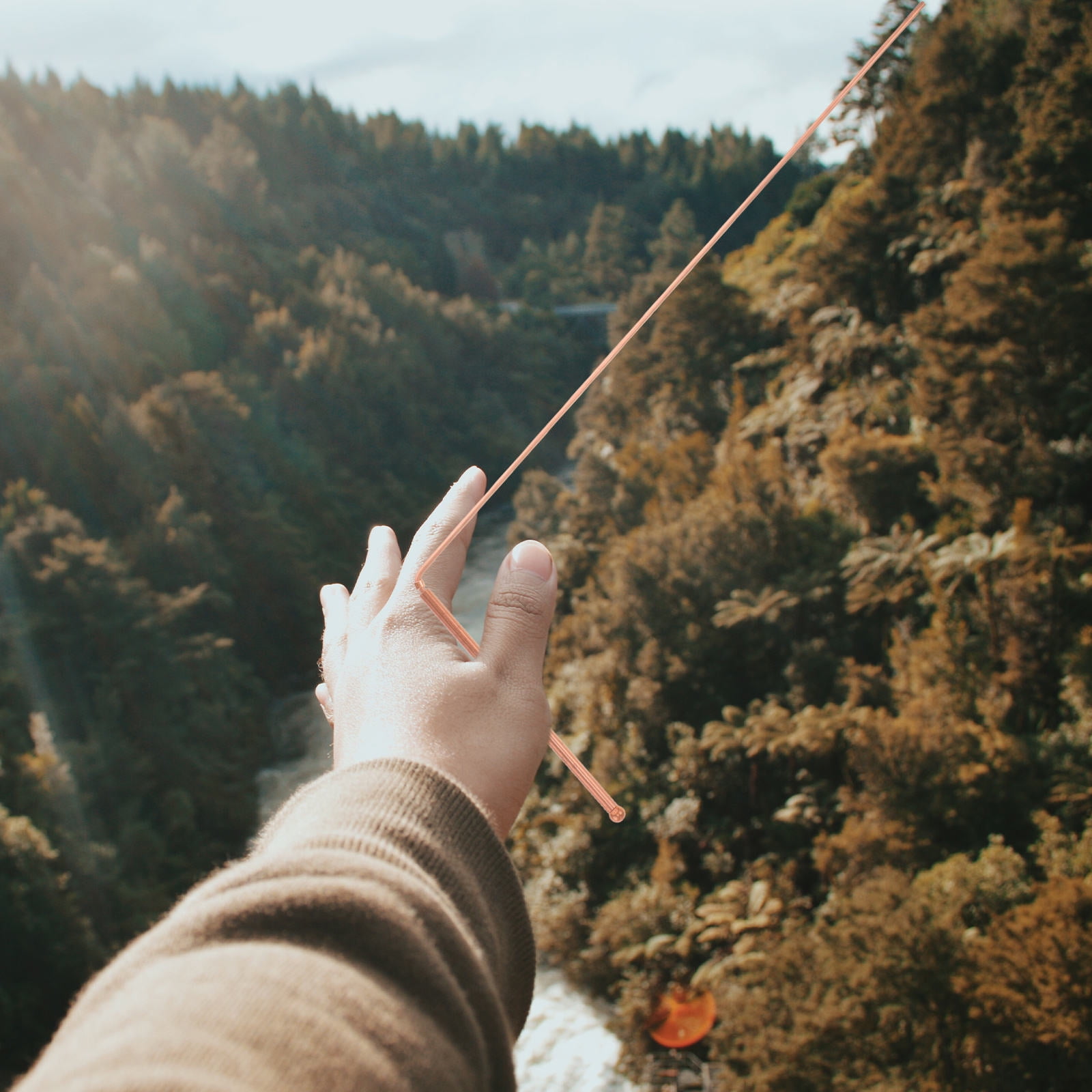 GARVALON 2Pcs Dowsing Rod with Copper Material for Water Detection in ...