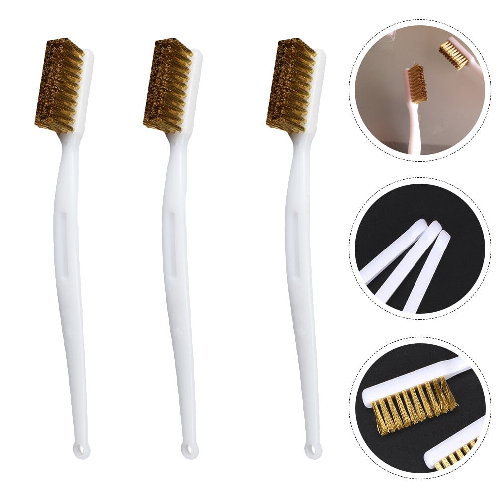 GARVALON 3Pcs Rust Removal Cleaning Brushes Nozzle Brush for 3D Printer ...