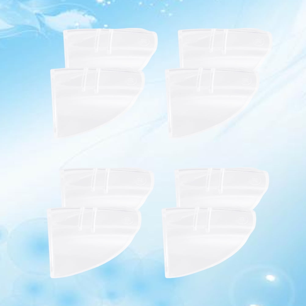 GARVALON 4 Pairs Transparent Eye Shields for Eyeglasses Workplace ...