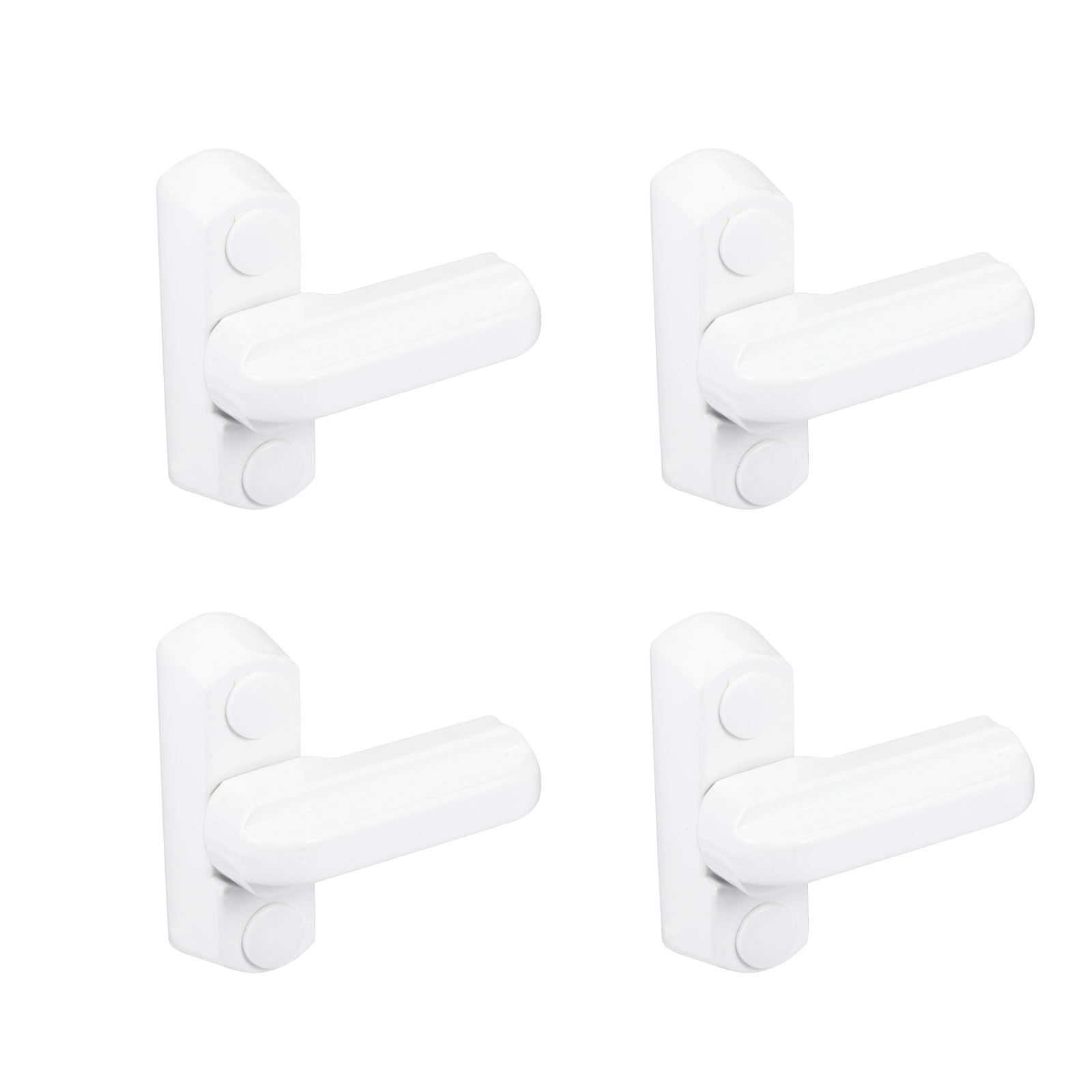 GARVALON 4Pcs Metal T Shaped Lock for UPVC Doors and Windows with ...