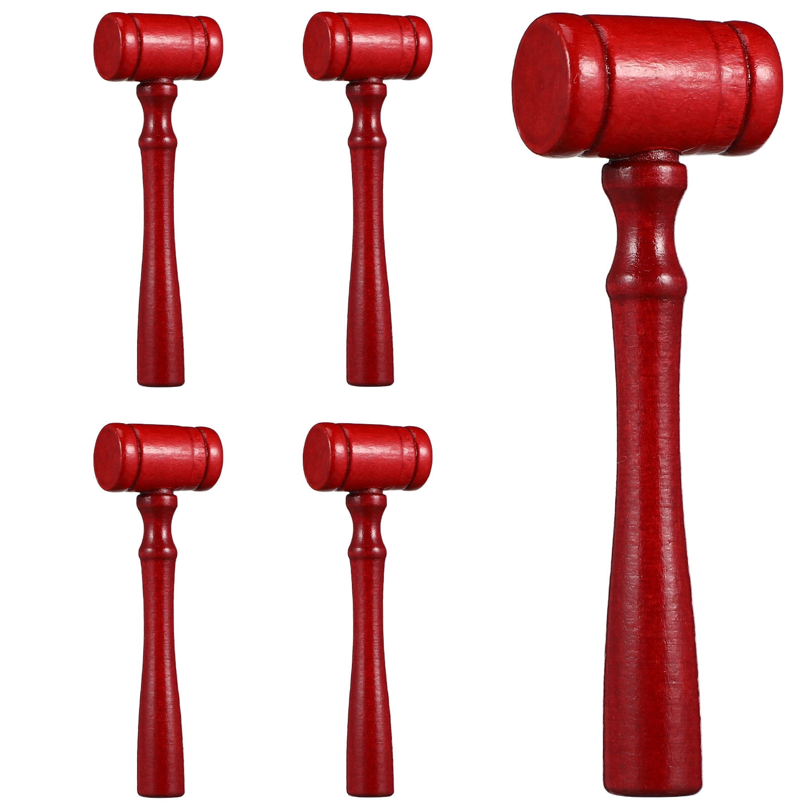 GARVALON 5Pcs Wooden Gavels for Kids Role Play and Muscle Development ...