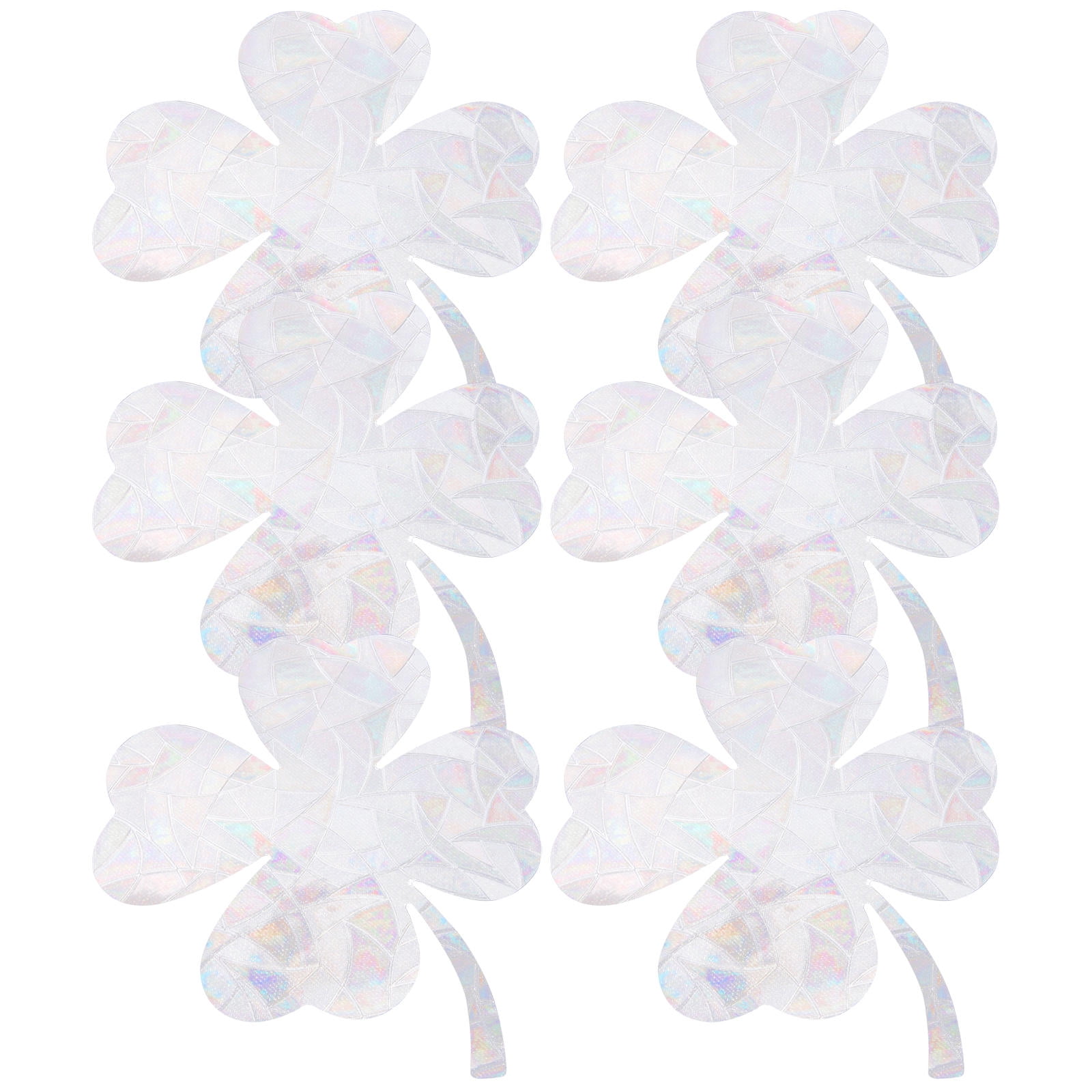 GARVALON 6Sheets Static Cling PVC Anti-Collision Window Decals for ...