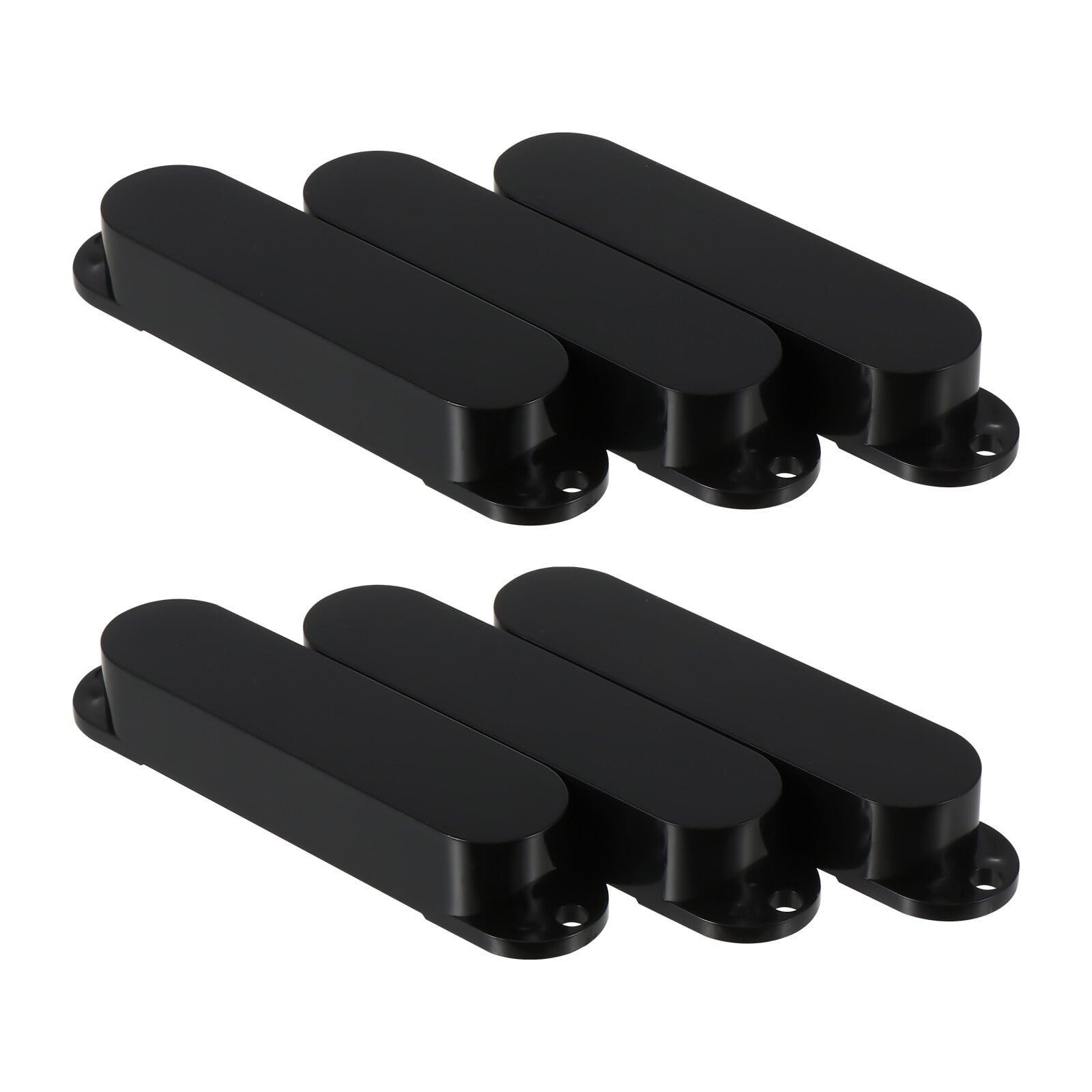 GARVALON Electric Guitar Pickup Case 6Set Black Plastic For Single Coil ...