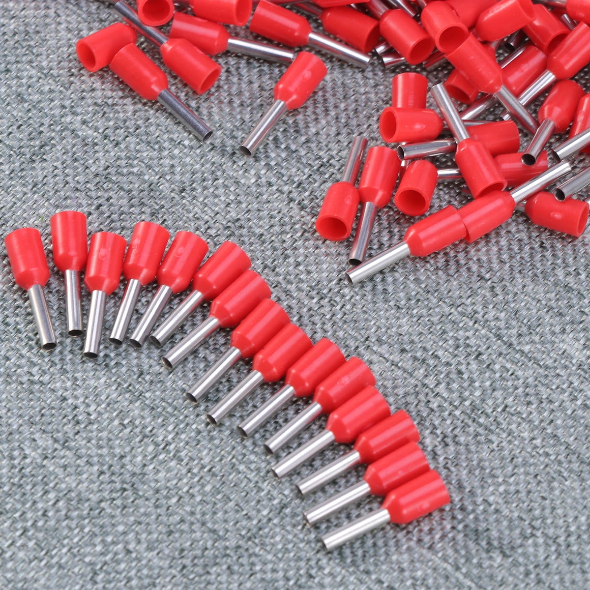 GARVALON Tin-Plated Cable Lugs 1000Pcs for Outdoor Use Tubular Terminal ...