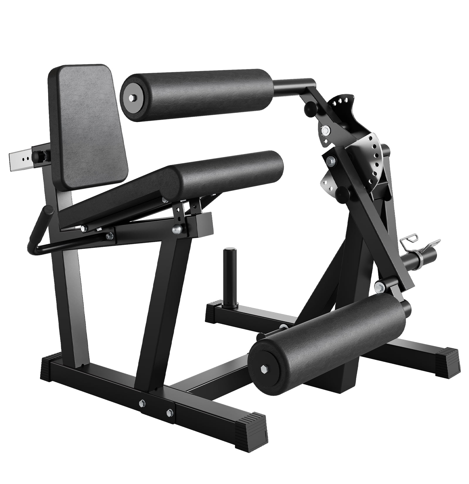 GARVEE 4 IN 1 Leg Extension and Curl Machine,700lbs Adjustable Leg Curl ...