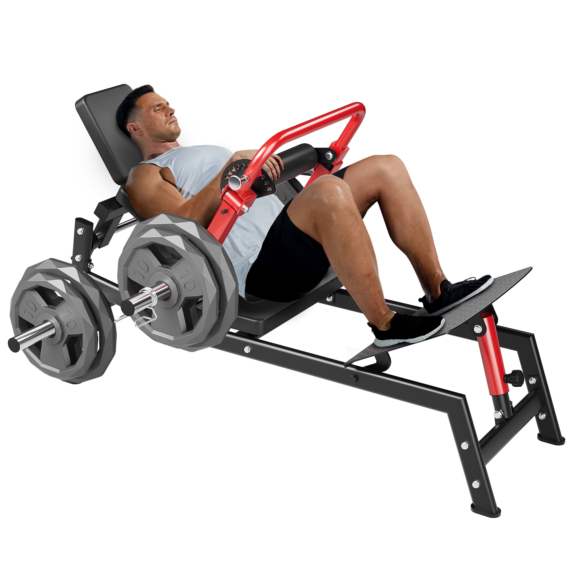 GARVEE Hip Thrust Machine,900LBS Capacity Glute Bridge Machine with ...