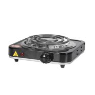 Elite Cuisine Single Cast Electric Burner Hot Plate, Black - Walmart.com