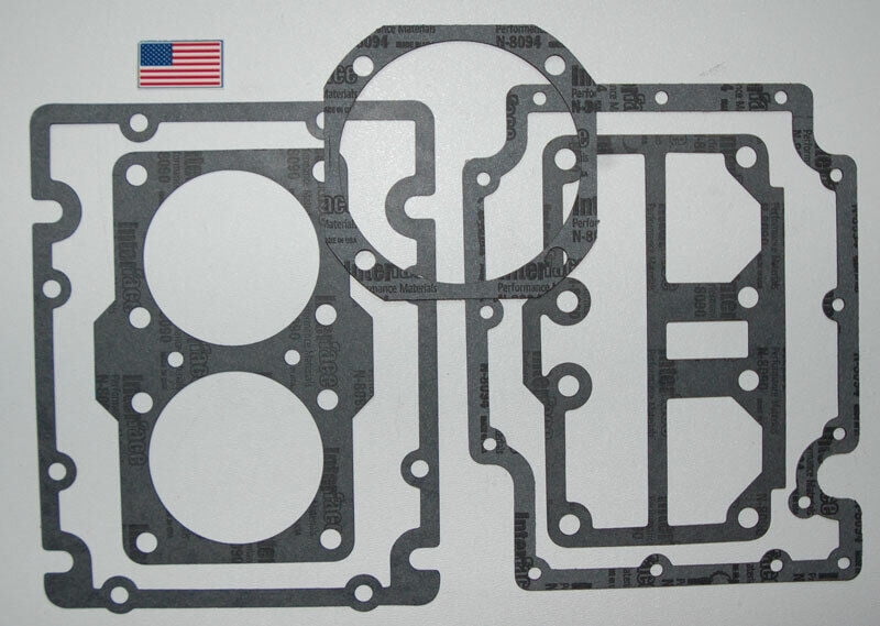 GASKET KIT FOR 046-0159 SANBORN AIR COMPRESSOR PUMP MODELS 130 and 165 ...