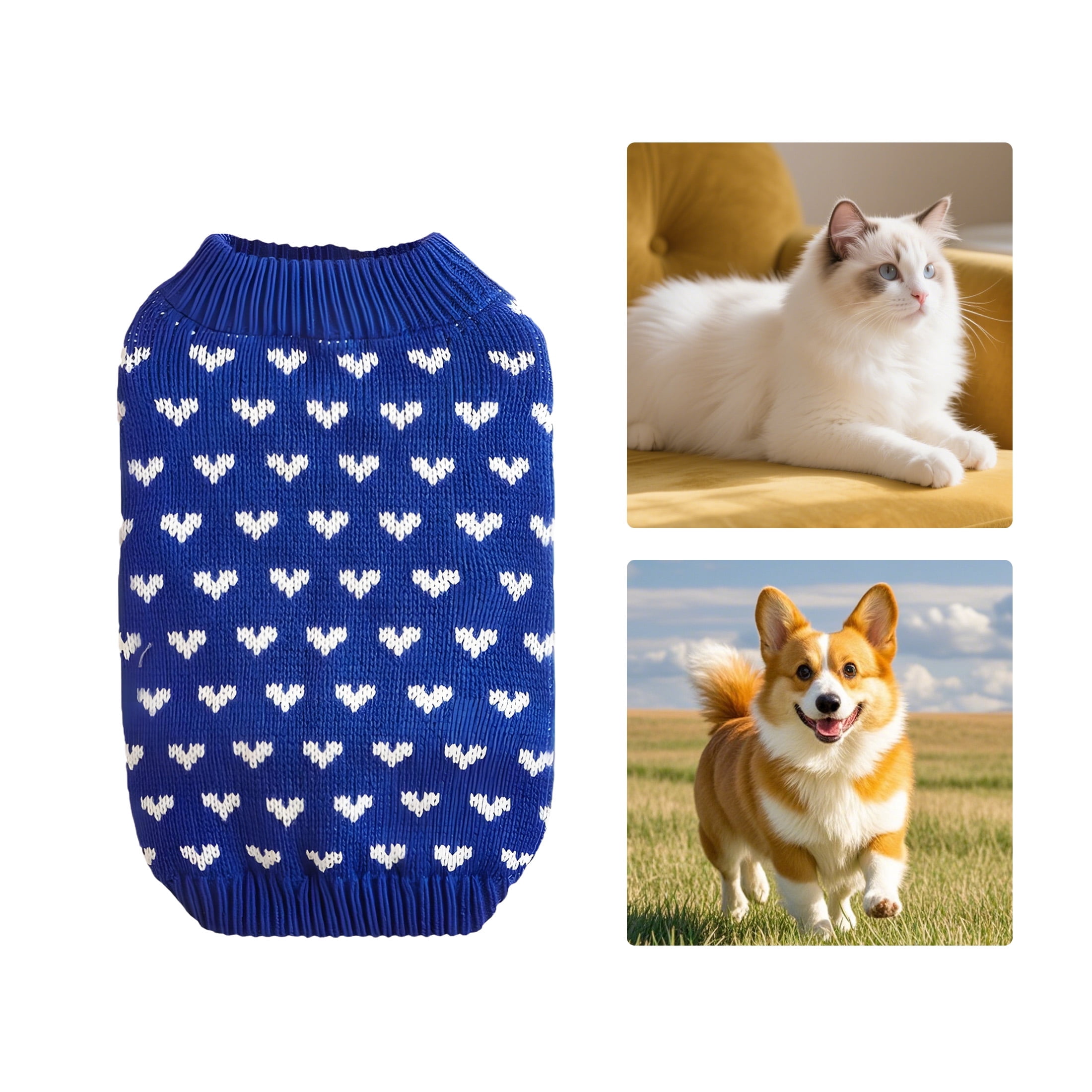 GASTROPOD 2026 New Dog Clothes Acrylic Dog Clothes for Small Dogs Round ...