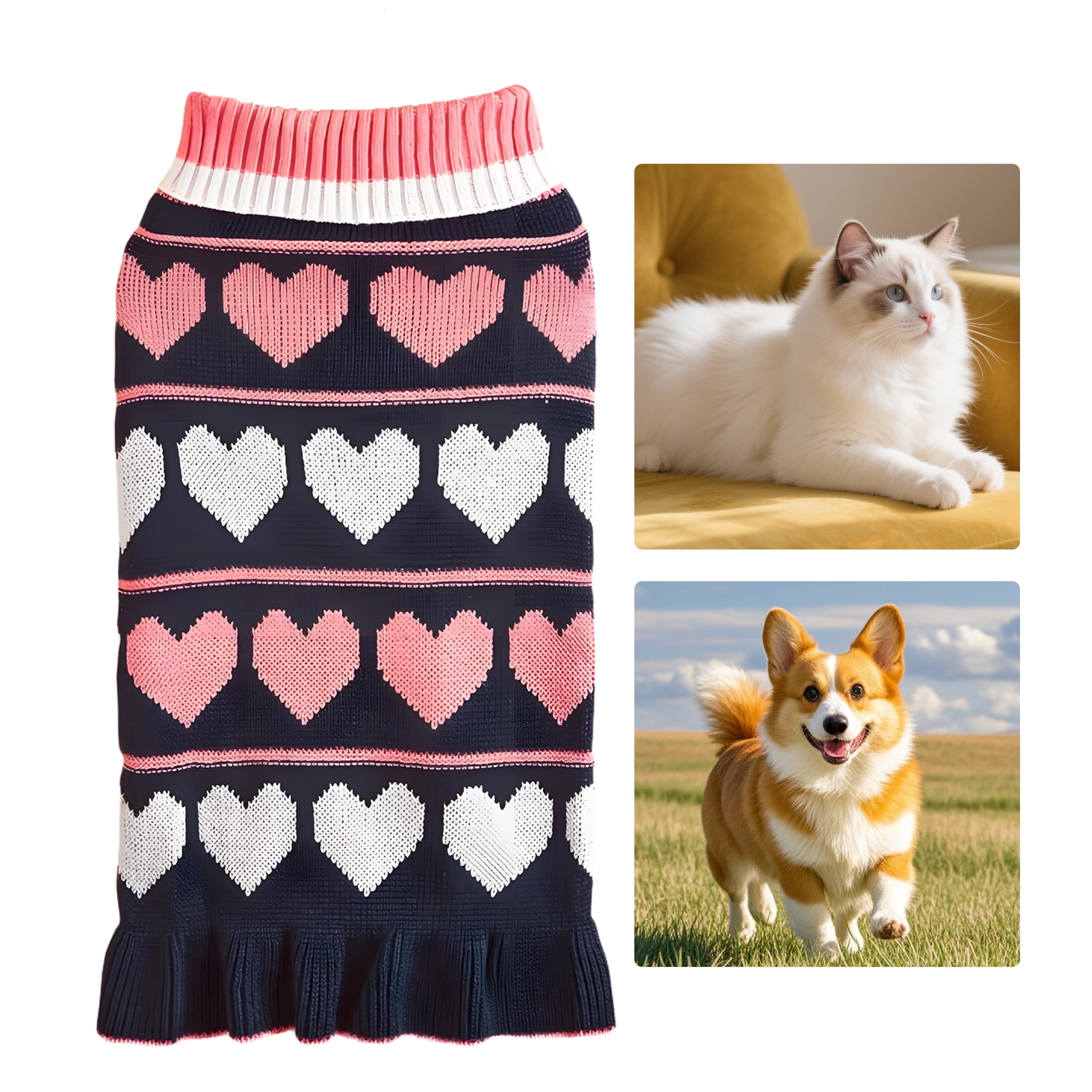 GASTROPOD 2026 New Dog Clothes Acrylic Fibers Puppy Clothes Simple ...