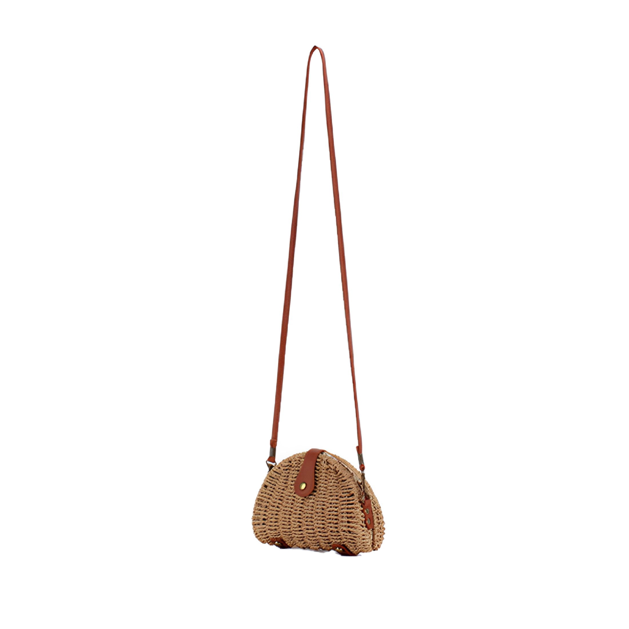 GASTROPOD 2026 New Handmade Rattan Bag Straw Bag for Women Woven ...