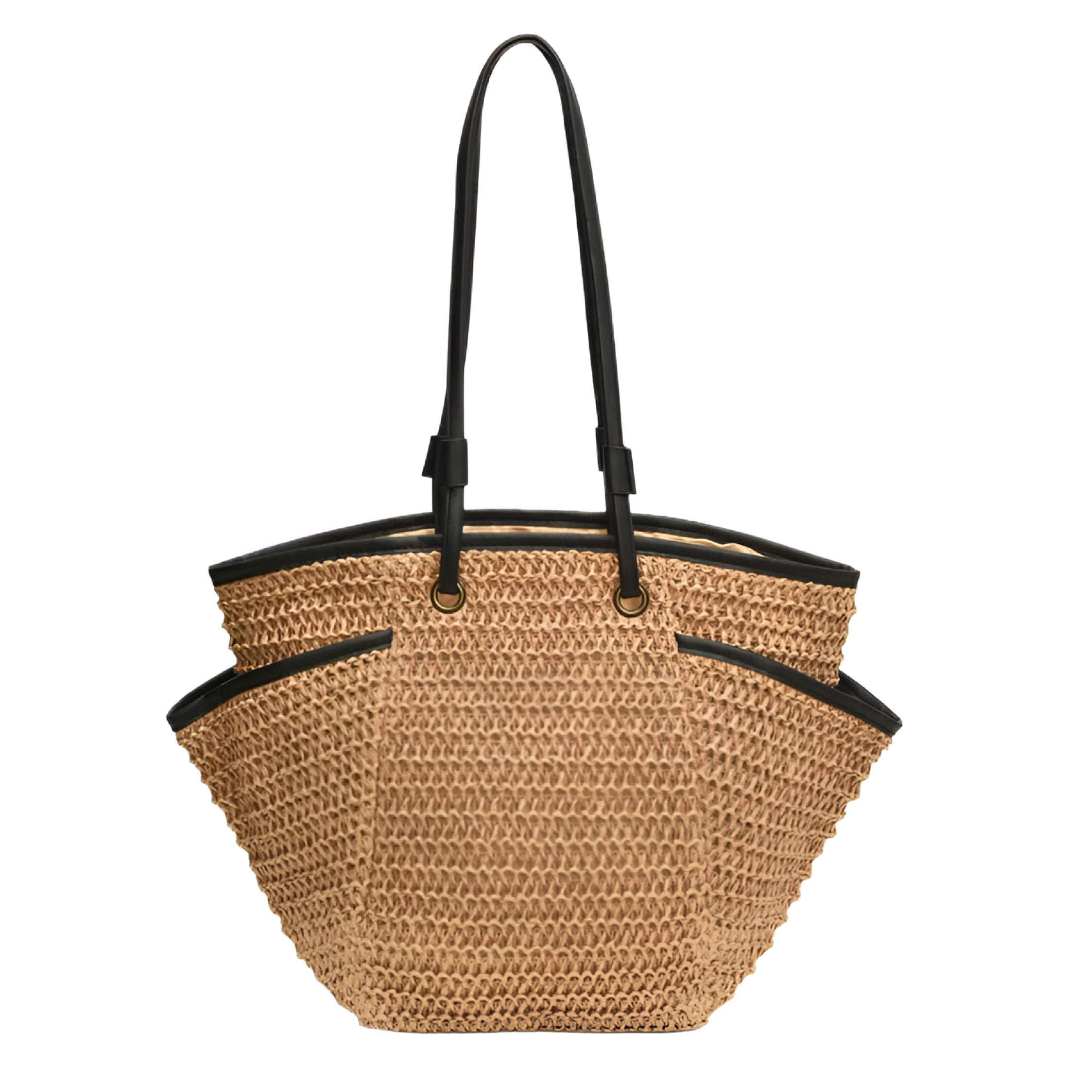 GASTROPOD 2026 New Straw Beach Bag Large Packable Summer Raffia Tote ...