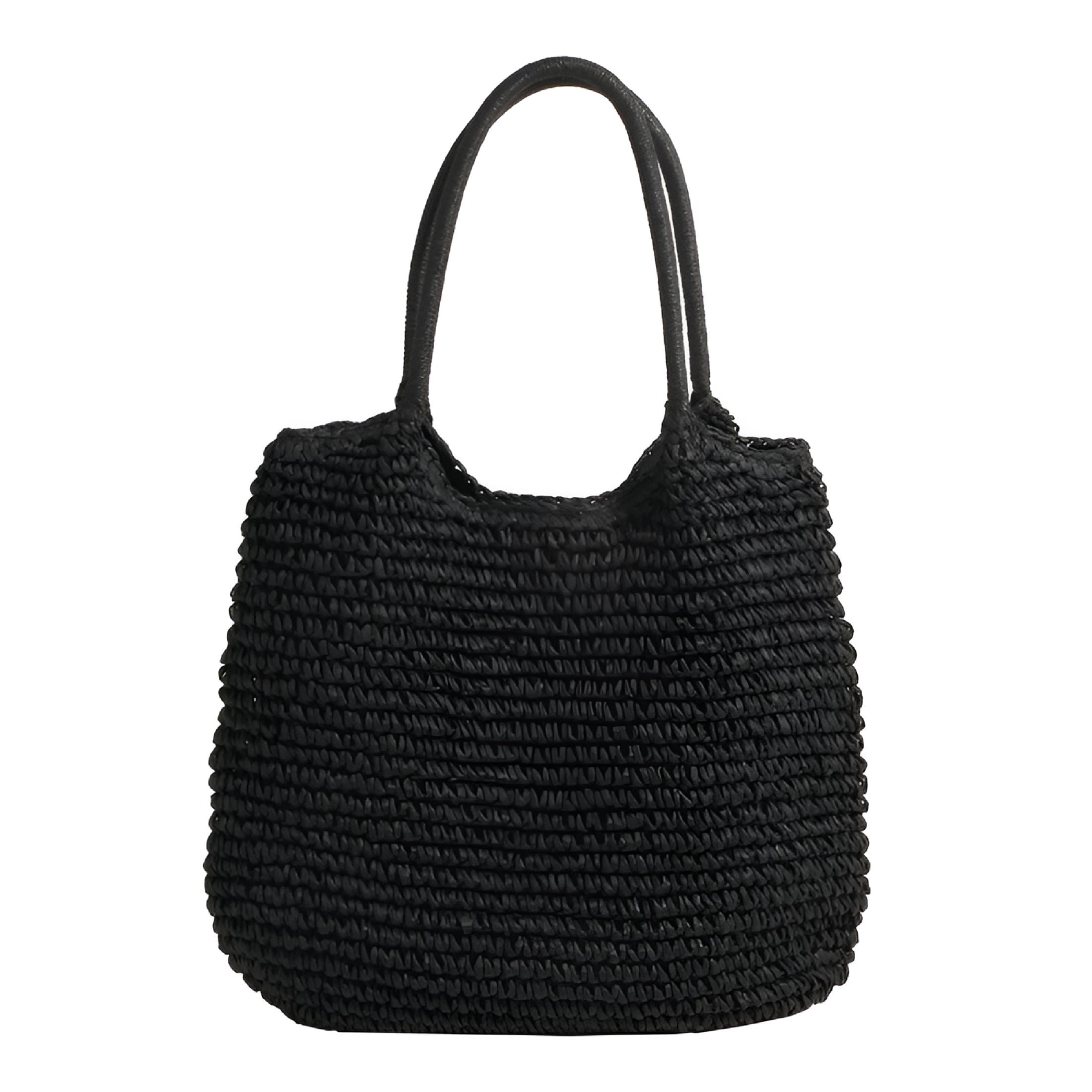 GASTROPOD 2026 New Women Straw Tote Handbag Large Capacity Retro Straw ...