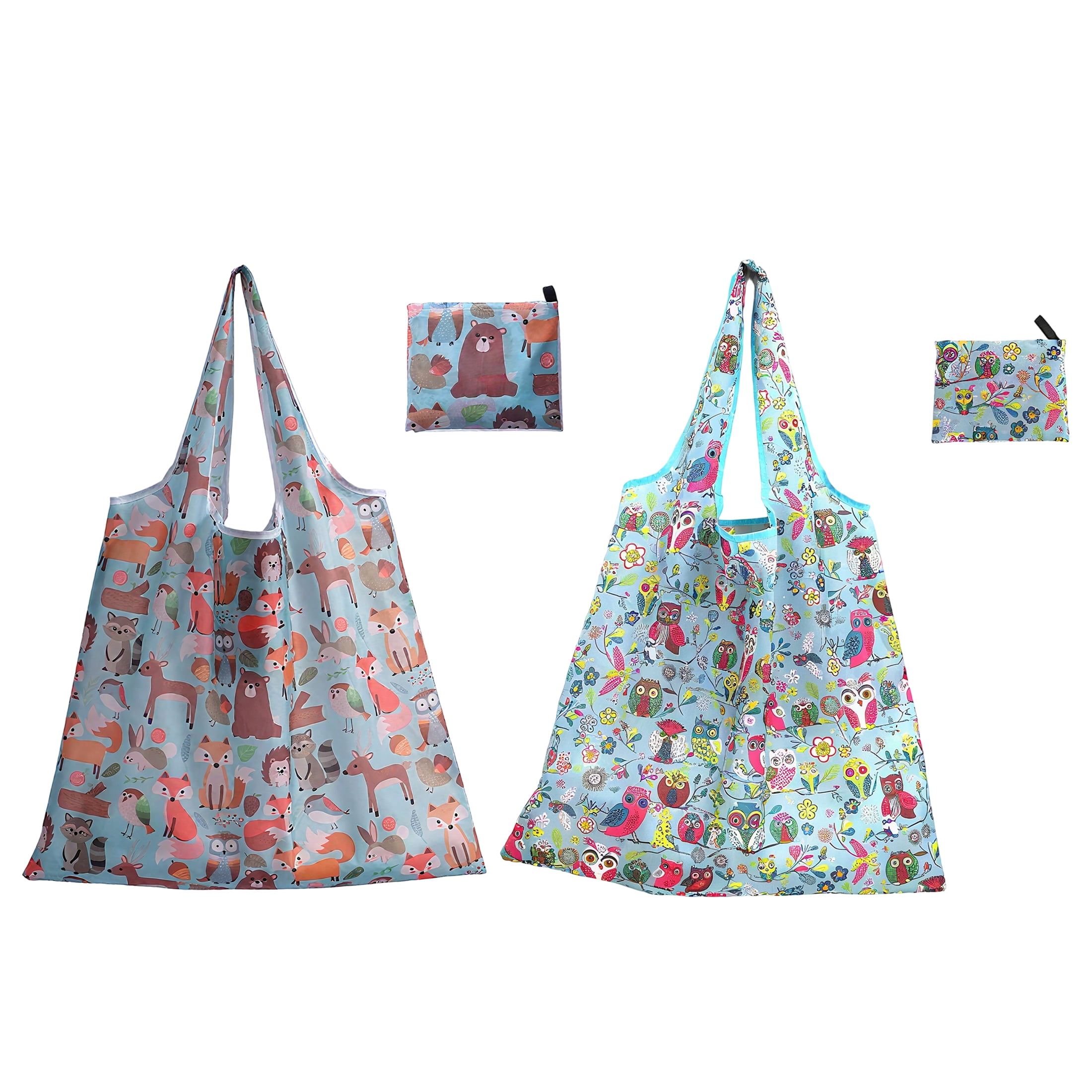 GASTROPOD 2Pcs Reusable Grocery Bags,Leak Proof Foldable Grocery Bag ...