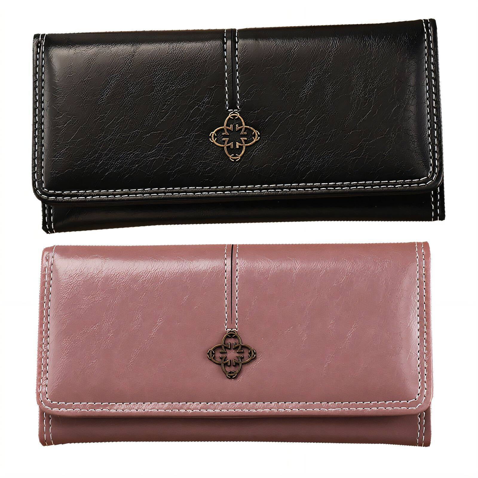 GASTROPOD 2Pcs Wallet Women,Smart Storage Credit Card Holder,Maximizes ...