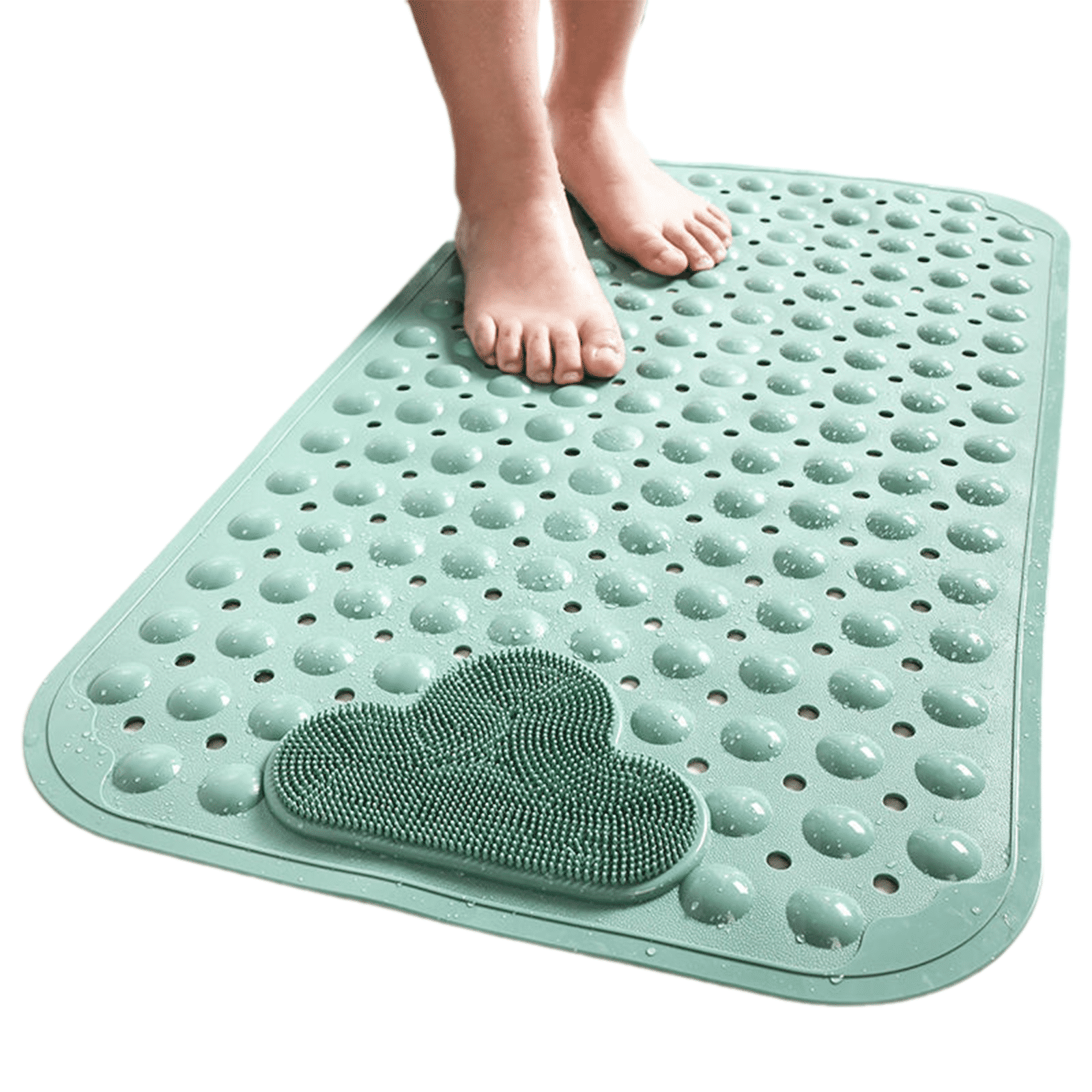 GASTROPOD Anti Slip Shower Mat,Ergonomic Bubble Surface Tub Mat for ...