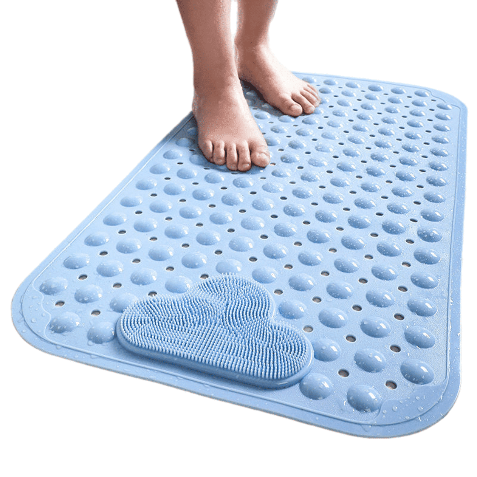 GASTROPOD Anti Slip Shower Mat,Textured Bubble Tub Mat for Secure Grip ...