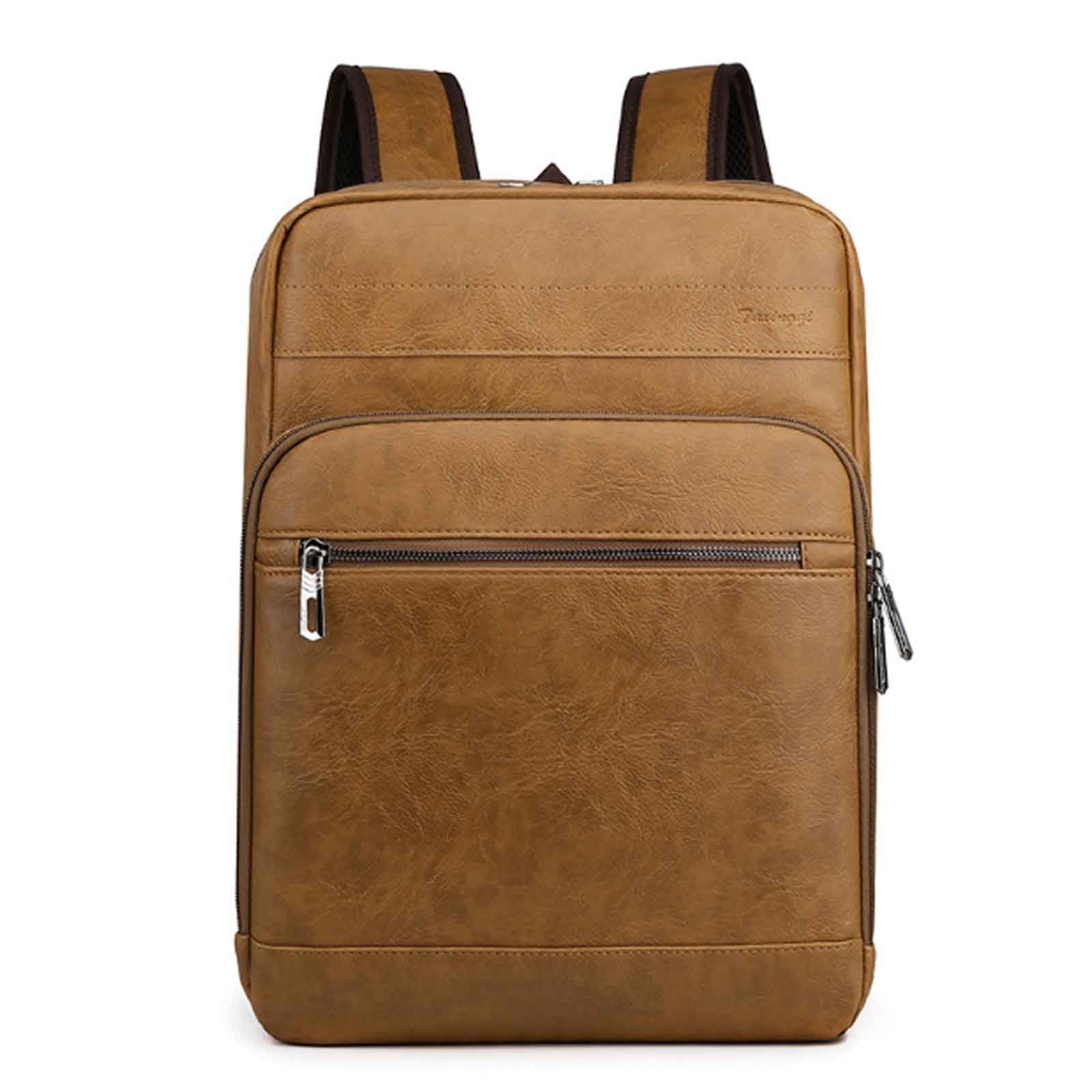 GASTROPOD Business Backpack for Men,Trendy Leather Backpack for ...