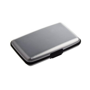 Maui and Sons Secure RFID Wallet - Hard Metal Case for ID & Credit Card ...