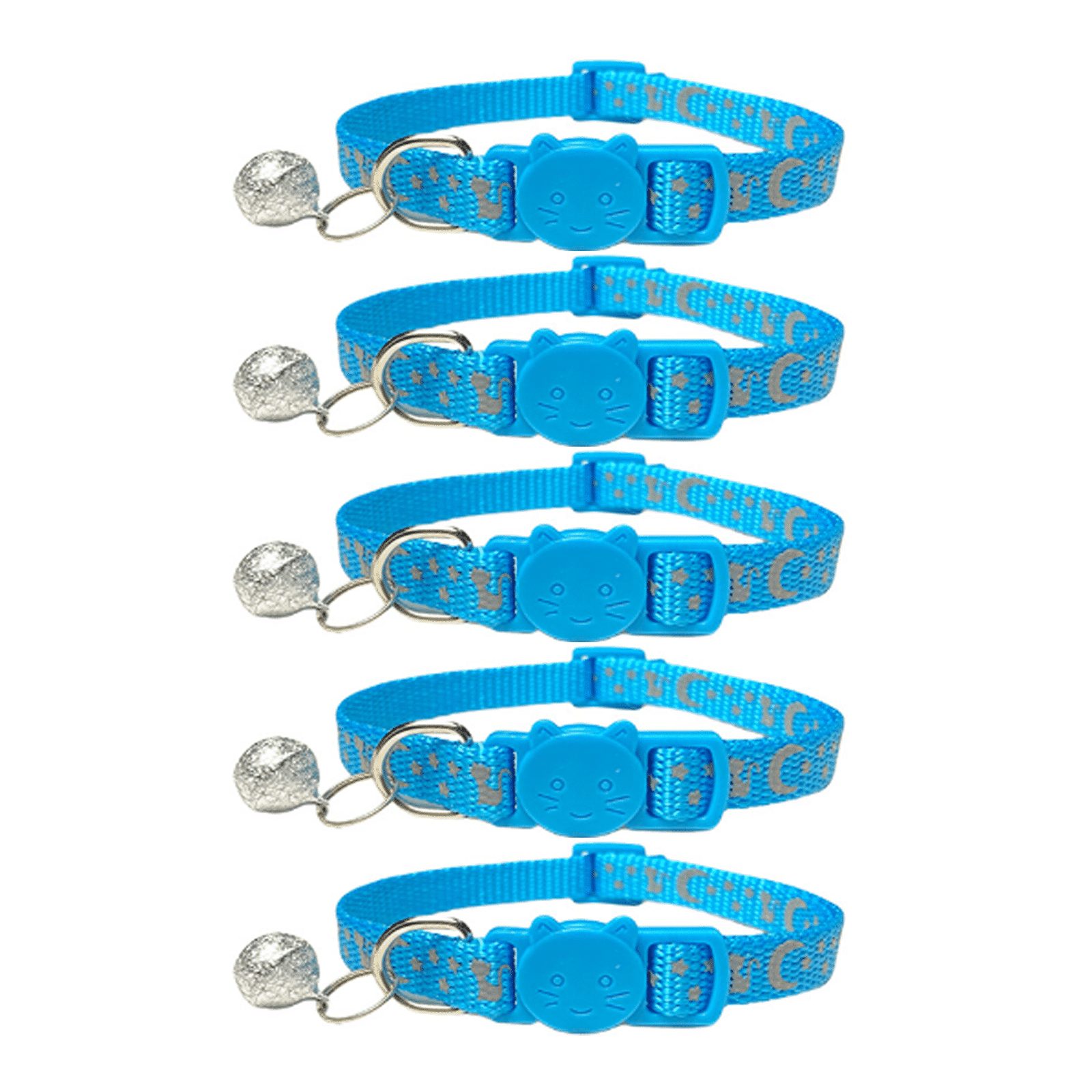 GASTROPOD Cat Collar,Stylish Reflective Breakaway Collar for Night Visibility,Cozy Kitten Collar ...