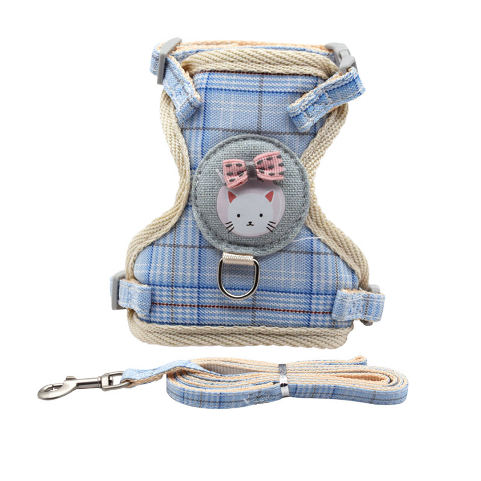 GASTROPOD Cat Harness,Cartoon Design Cat Walking Jacket,Cat Safety ...