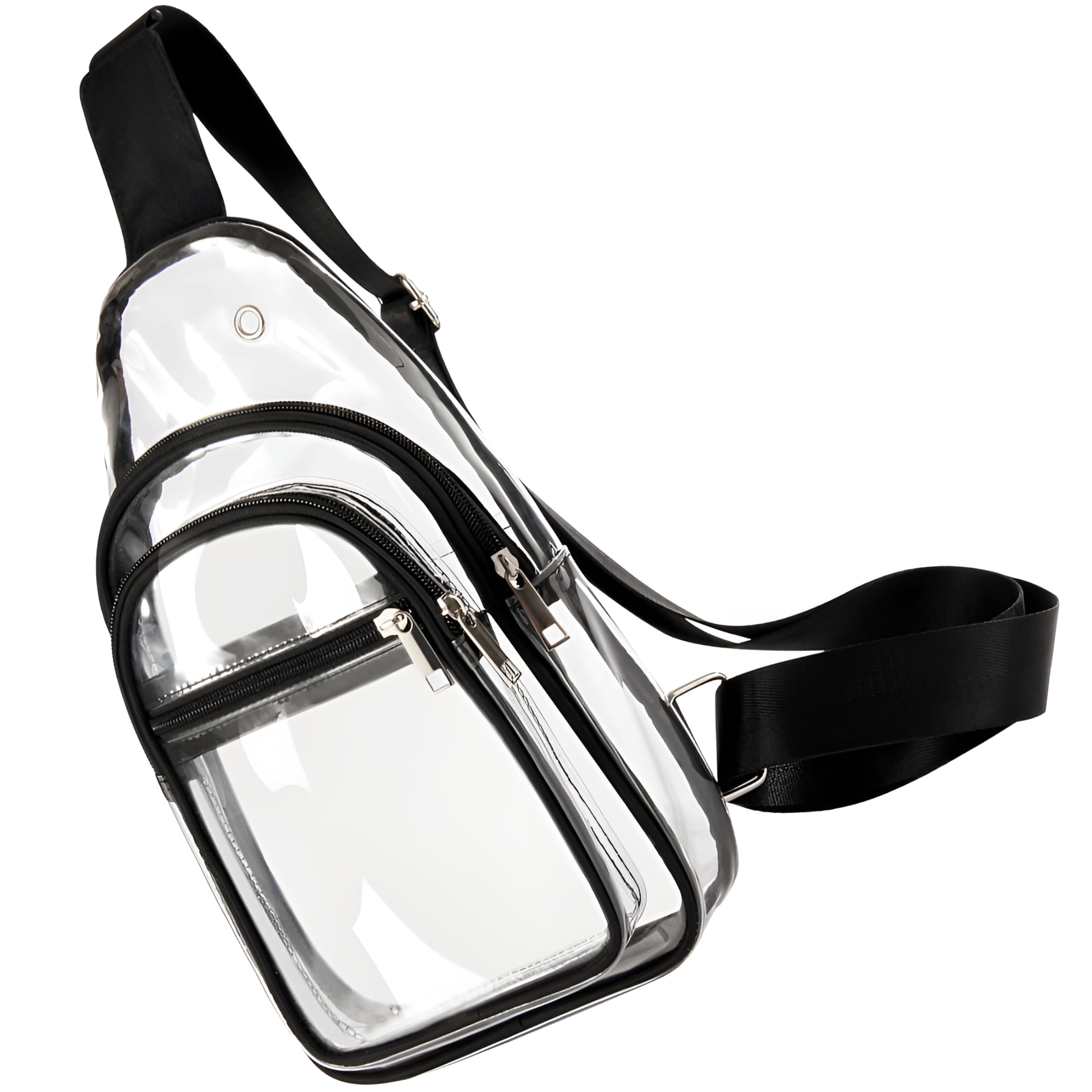 GASTROPOD Clear Chest Bag Clear Crossbody Bag Small Clear Bag Portable ...