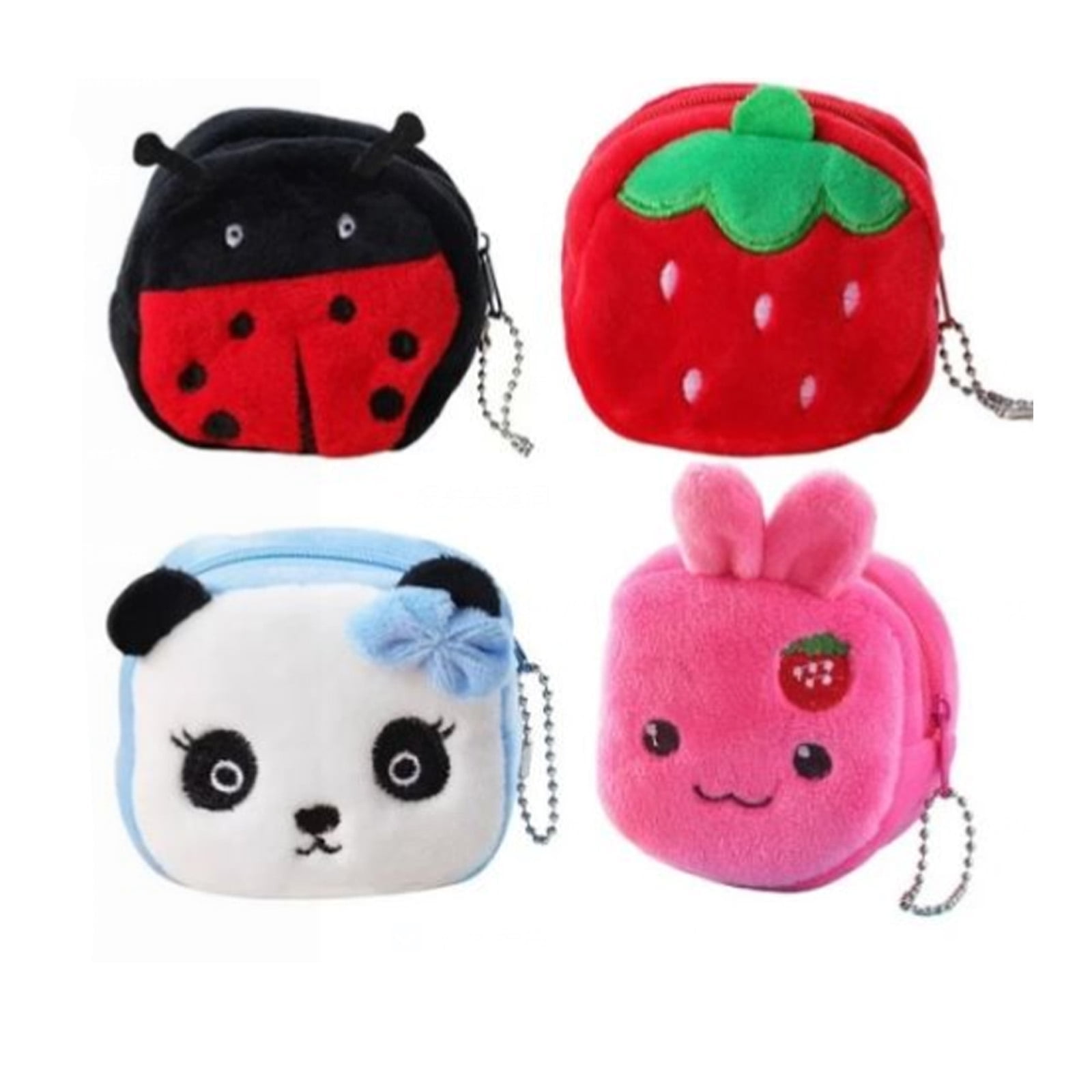 GASTROPOD Coin Purse,Compact Small Purse for Essentials,Short Plush ...