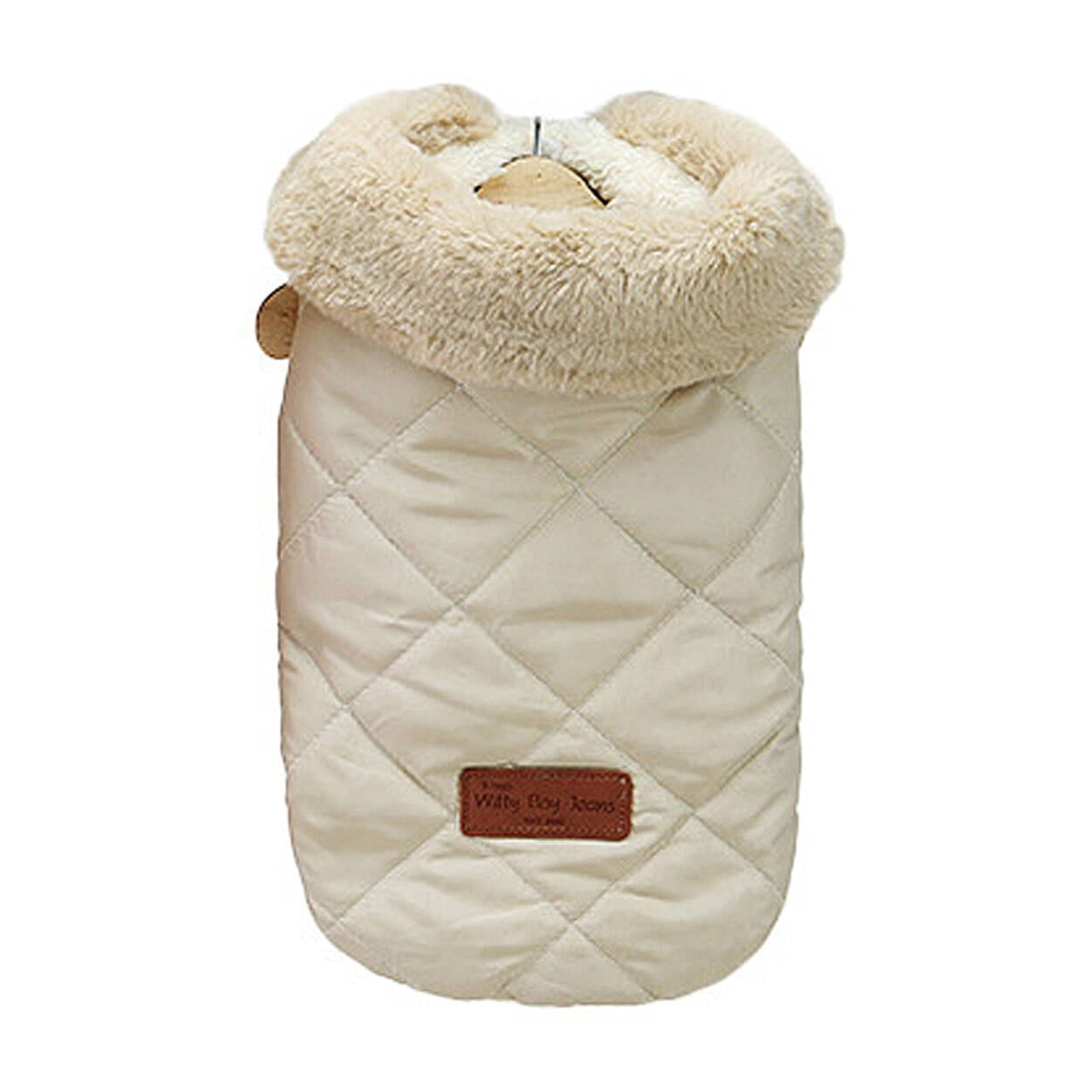 GASTROPOD Dog Jacket,Cozy Turtleneck and Secure Button Closure Dog ...