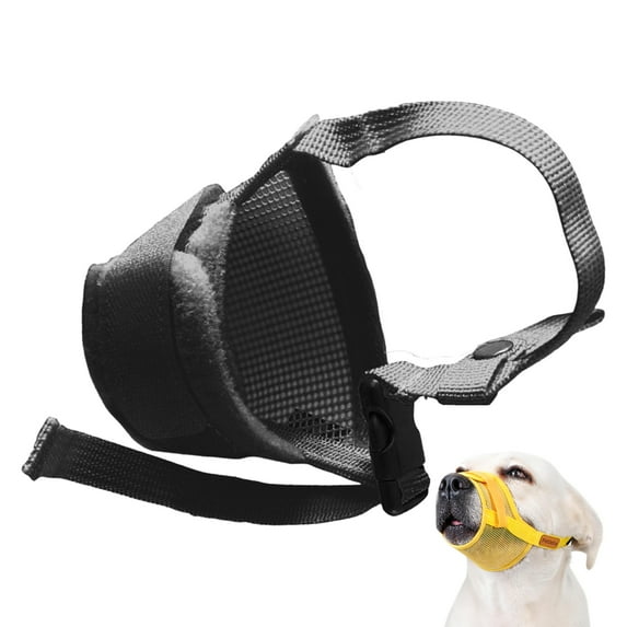 GASTROPOD Dog Muzzle,Polyester Fabric Quick Drying Muzzle for Large Sized Dog,Ingestion ...