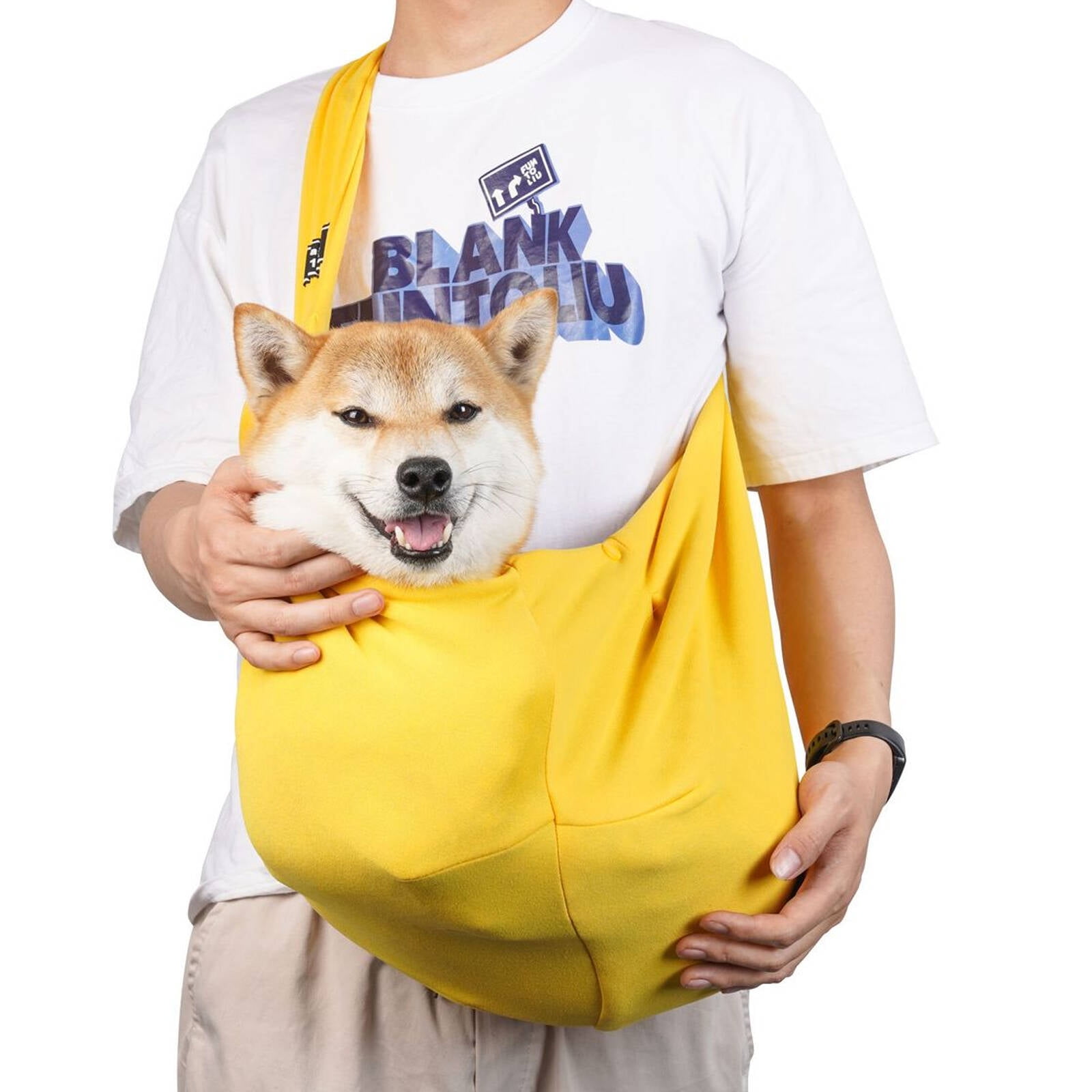 GASTROPOD Dog Sling,Breathable Mesh for Ventilation Pet Carrier,Peek ...