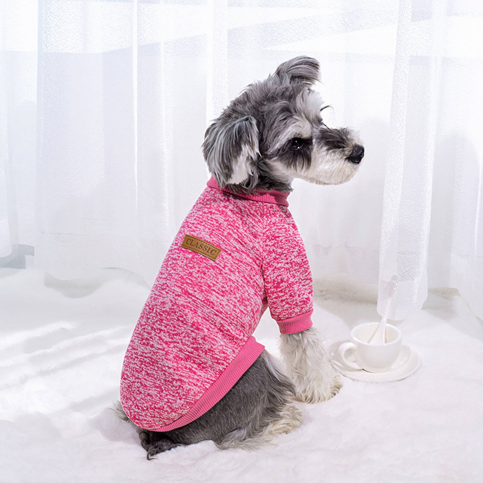 GASTROPOD Dog Sweater,Ribbed Cuffs for Extra Protection Against the ...