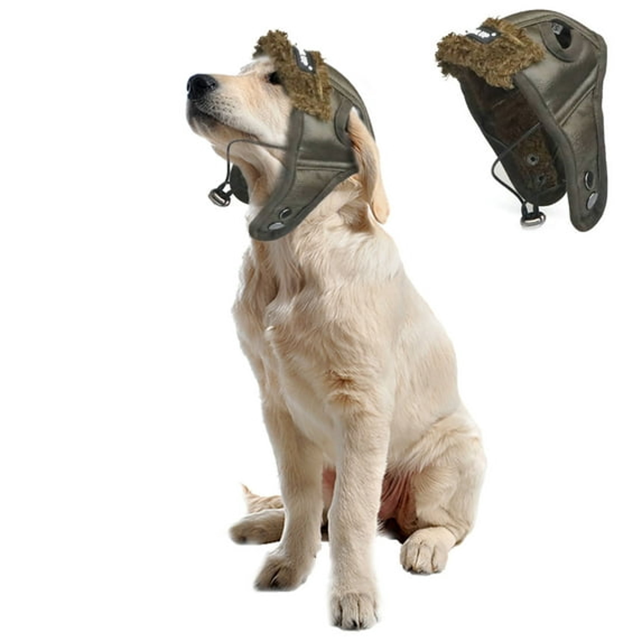GASTROPOD Dog Winter Warm Hat,Dog Fleece Aviator Hat,Windproof ...