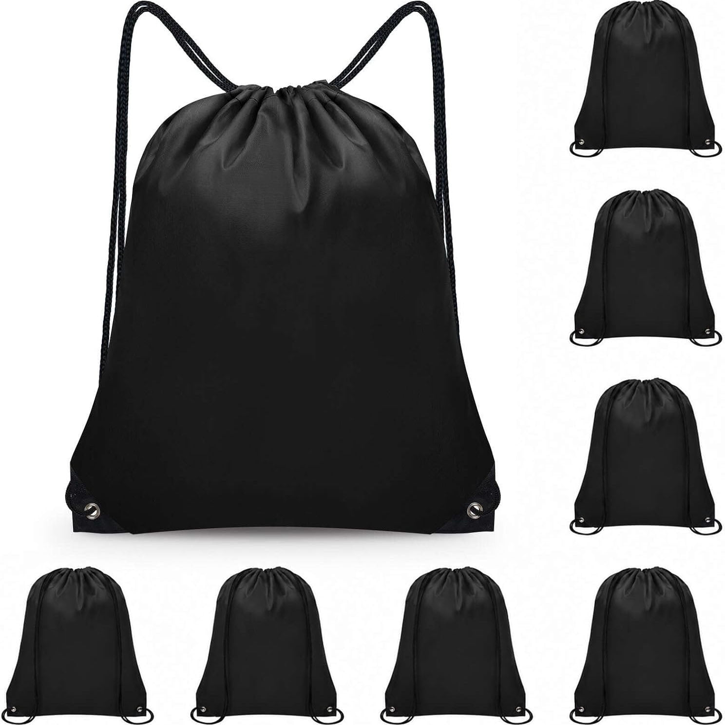 GASTROPOD Drawstring Bags Bulk 8 Pcs,Drawstring Backpack Draw String ...