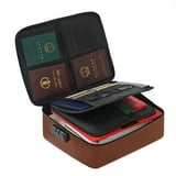 GASTROPOD Fireproof Document Box with Waterproof Zipper Fireproof ...