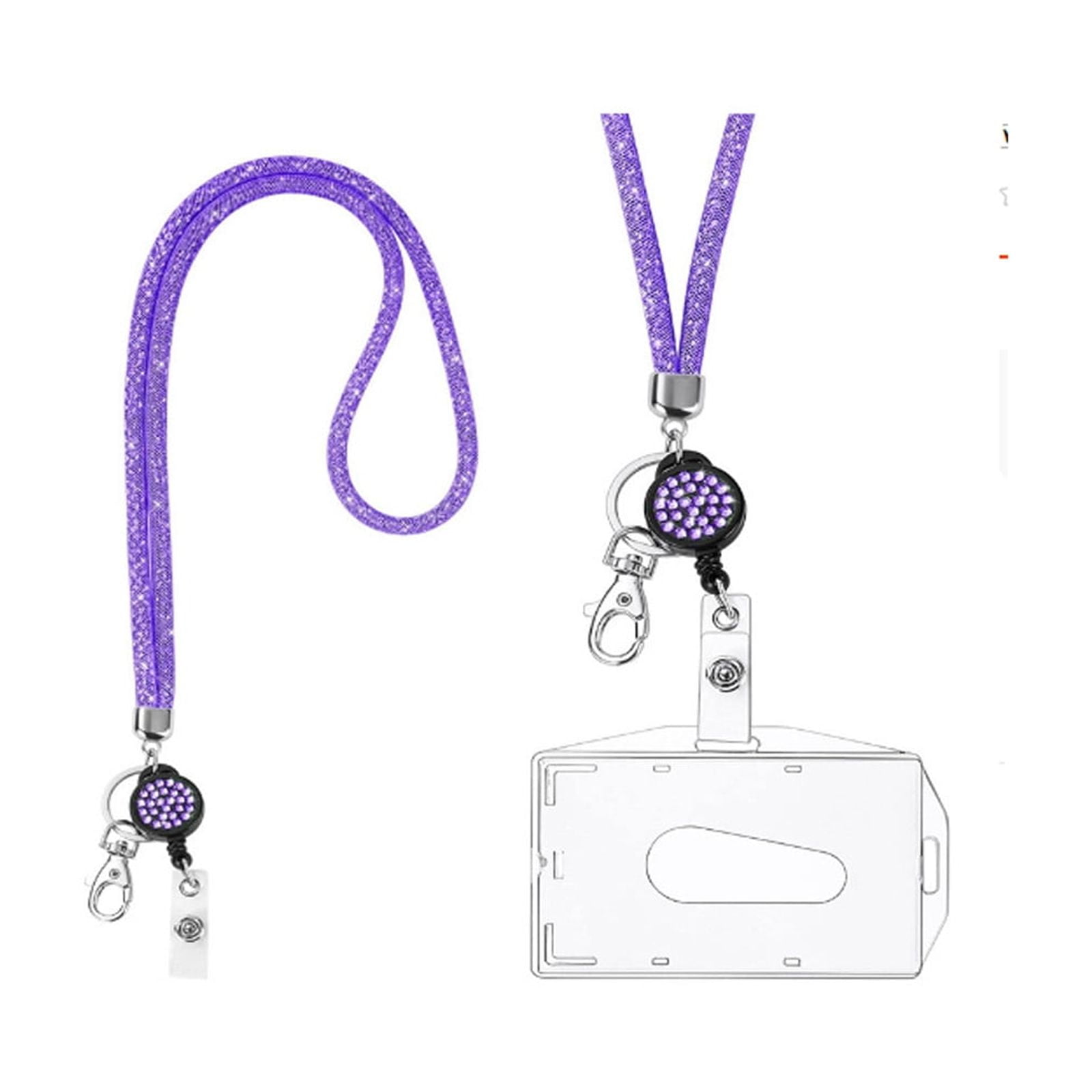 GASTROPOD Id Lanyard Shrinkable Cute Lanyard Plastic Badge Lanyard ...