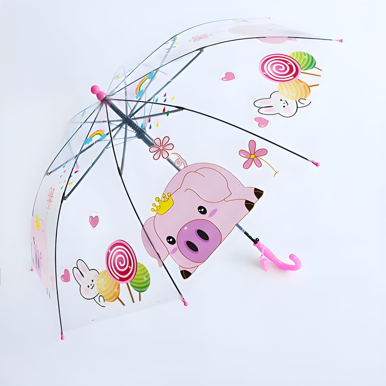 GASTROPOD Kids Umbrella,Creative Kids Fun Umbrella for Kids,Visual ...